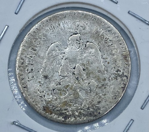1908 20 Centavos Mexico Silver Coin | eBay