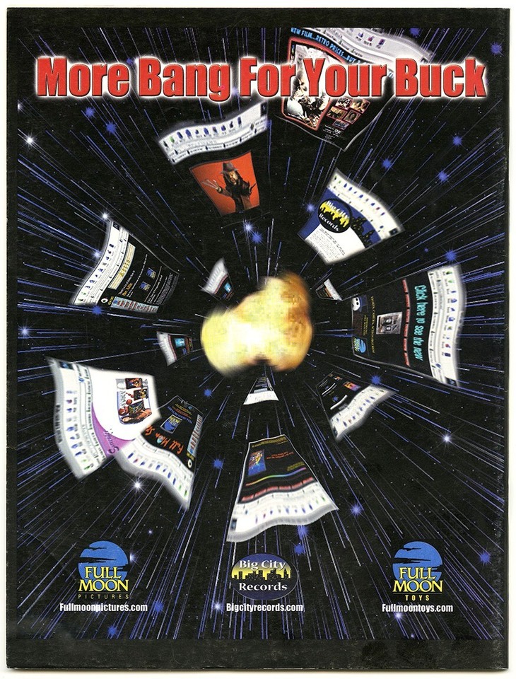 VIDEOSCOPE V5 #32 (1999) ED WOOD / ROGER CORMAN / JOHN CARPENTER / TIM ...