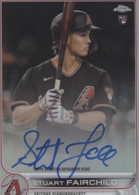 2022 Topps Chrome - Rookie Autographs Stuart Fairchild #RA-SF Refractor ...