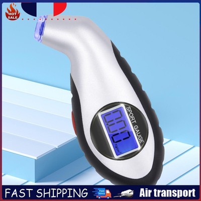 Tire Barometer Tester LED Backlight Manometer Barometer for Car Truck ...