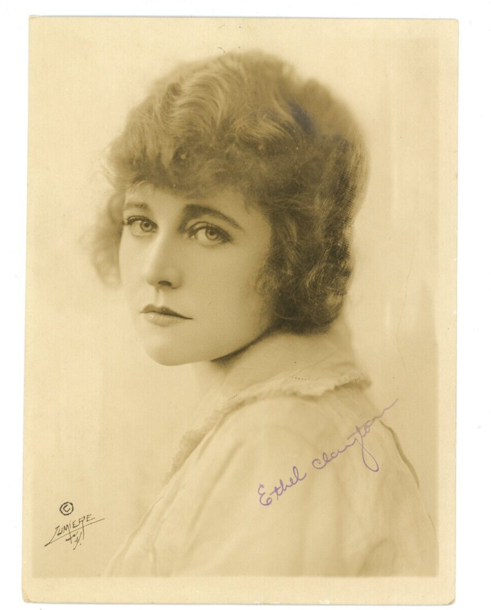 Vintage 6x8 fan Photo Silent Film Actress Ethel Clayton | eBay