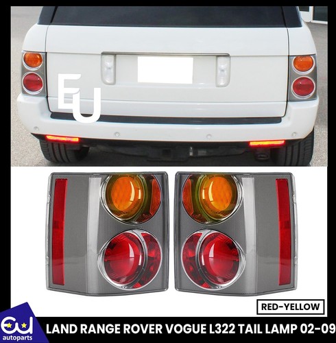 PAIR REAR TAIL LIGHT BRAKE LAMP FOR RANGE ROVER VOGUE L322 2002-2009 ...
