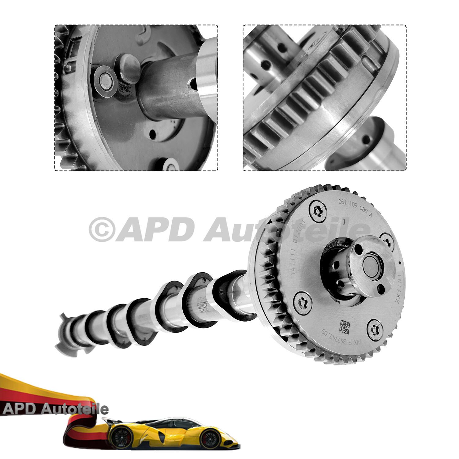 Intake Camshaft & Adjuster Valve Kit Fit VW Audi Q5 A4 Beetle 1.8 2.0 ...