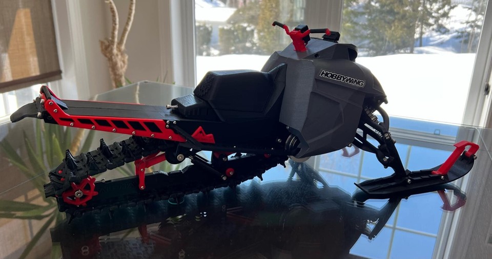 Radio control RC brushless snowmobile ski-doo 1/6 RTR | eBay