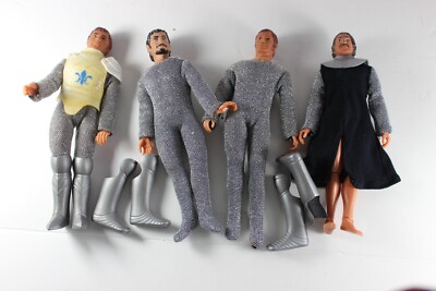 MEGO VINTAGE 8 inch ACTION FIGURES WORLD GREATEST SUPER KNIGHTS 4X NICE ...