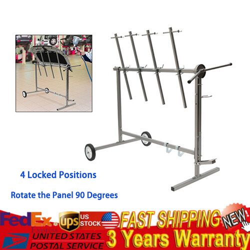 Auto Body Paint Stand Painting Rack Holder Tool Car Door Hood Fender ...