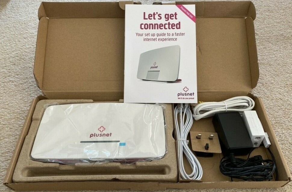 New Sagemcom Plusnet Hub One Wireless Vdsl Super Router Sagemcom
