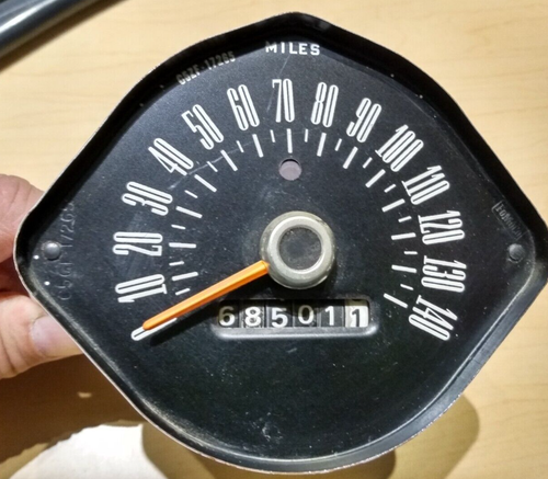 Original Equipment 1965 1966 Ford Mustang 140mph Speedometer Odometer ...