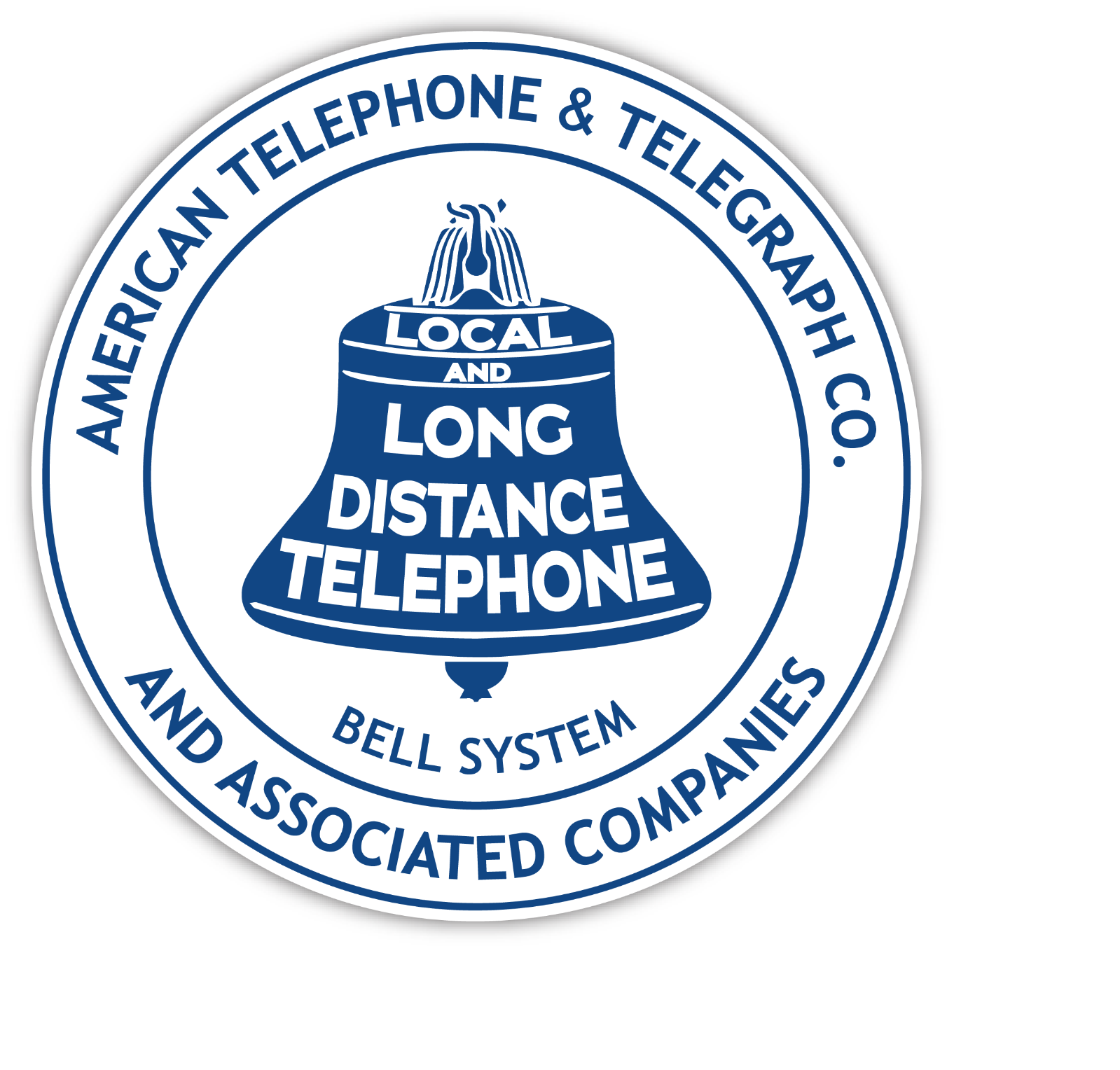 Bell System American Telephone Telegraph Company Retro Logo Vinyl Decal ...