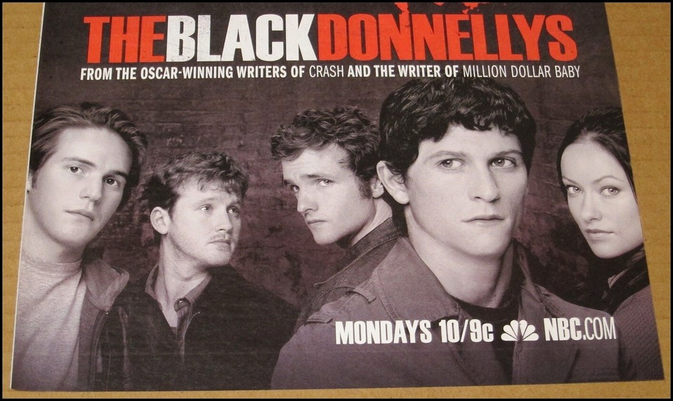 2007 The Black Donnellys NBC Print Ad 10x12 Advert Olivia Wilde ...