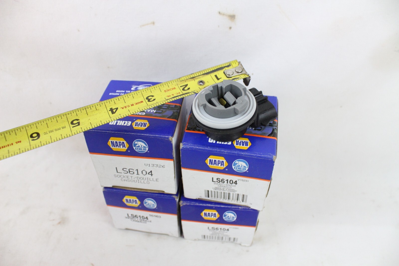 4 New NAPA LS6104 Light Socket Plugs Lamp Ford Car Truck Parts | eBay