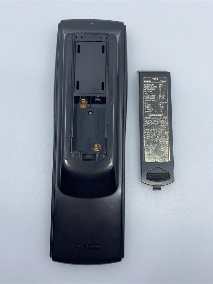 Mitsubishi VCR/TV Code Learning Multi-Brand Universal VCR TV Remote ...