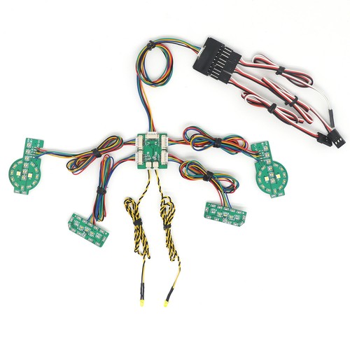 Front Rear LED Light Group System Kit for Ford Bronco Traxxas TRX-4 1/ ...