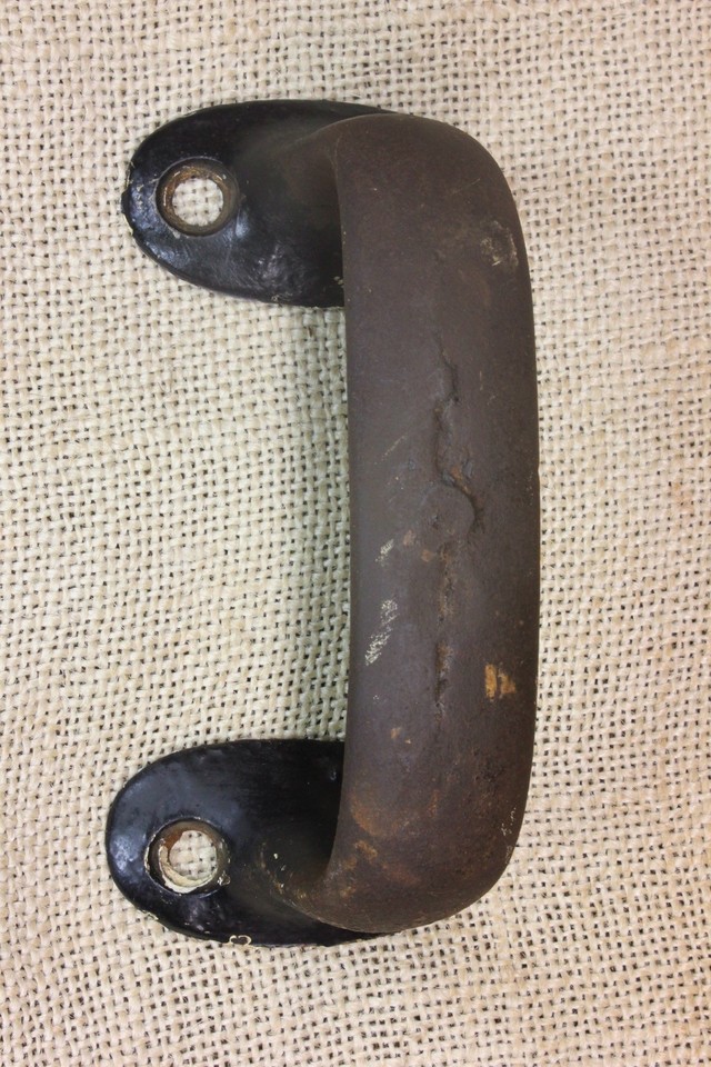 Old Barn Door Tool Box Offset Handle Screen Pull Vintage 1880’s Rustic ...