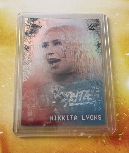 Nikkita Lyons WWE Topps Finest 2025 Double Exposure Case Hit | eBay