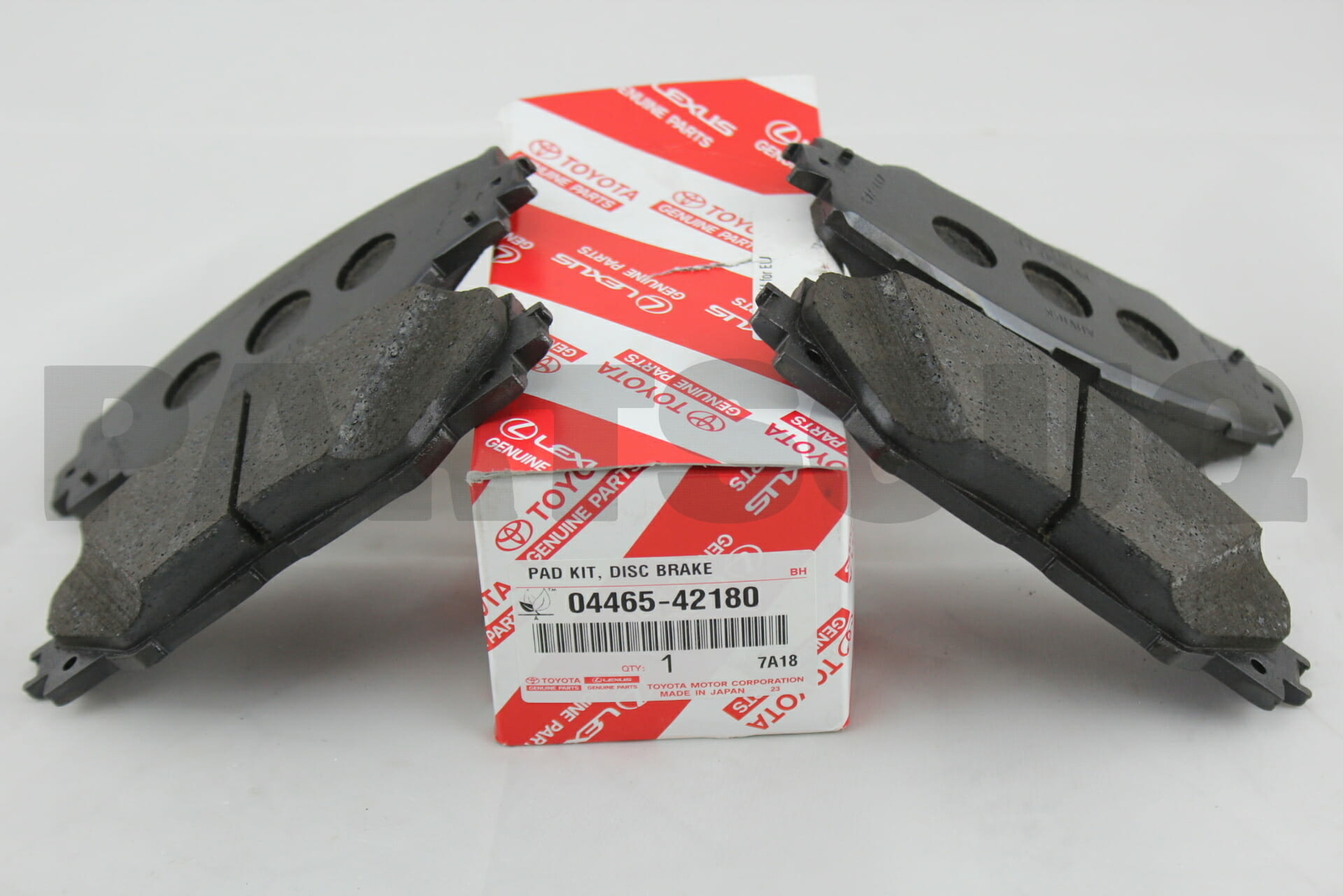 0446542180 Genuine Toyota PAD KIT, DISC BRAKE, FRONT 04465-42180 | eBay