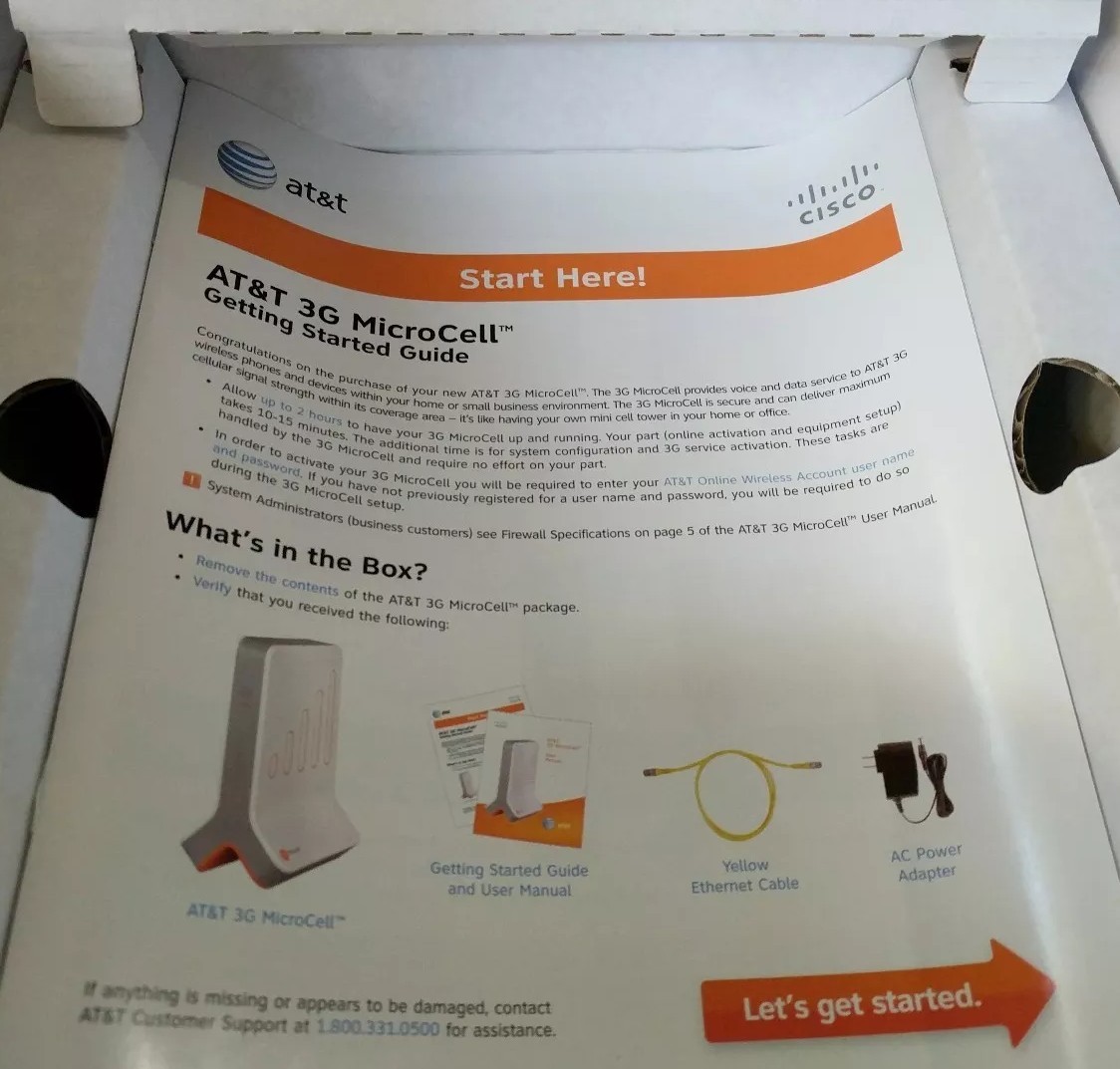 AT&T Microcell Wireless 3G Micro Cell Signal Booster Tower Antenna | eBay