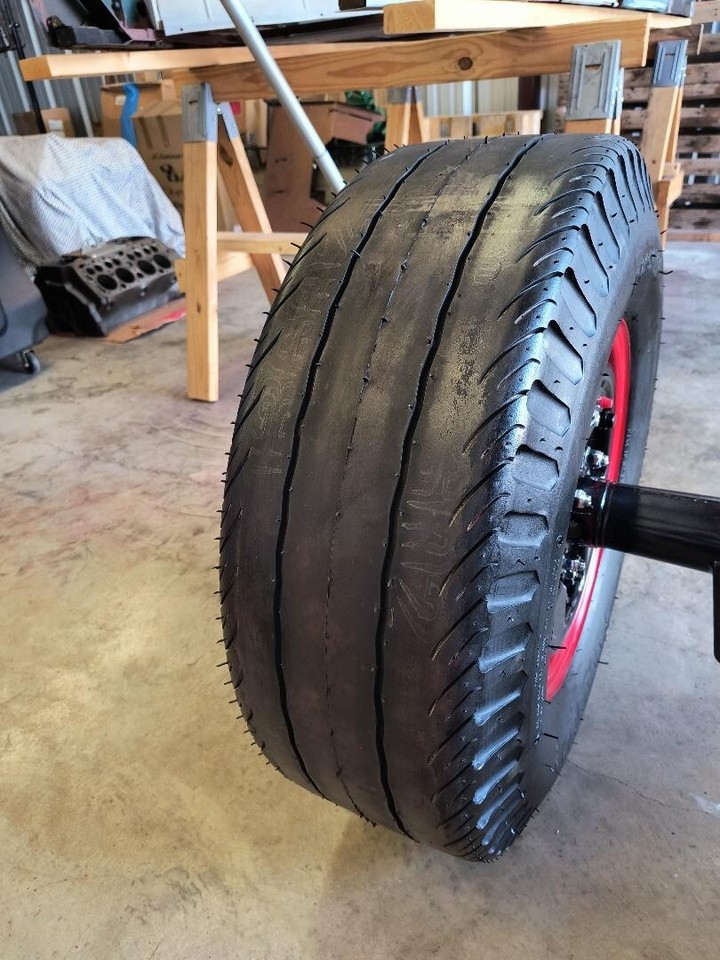 Coker/Firestone 8.20-15 Cheater Slicks and Rims | eBay