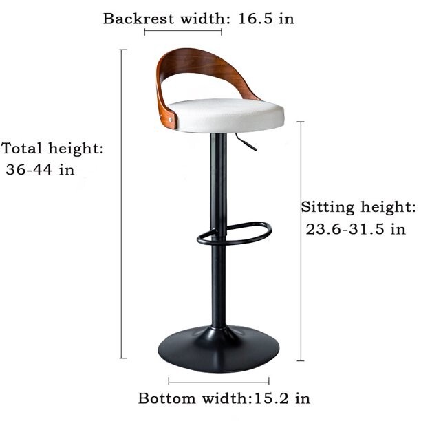 European Style Adjustable bar stools set of 2 | eBay