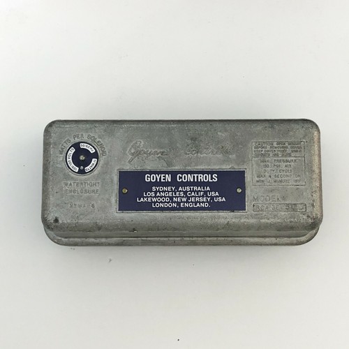 GOYEN CONTROLS RCA 3EV5T WATERTIGHT ENCLOSURE NEW | eBay