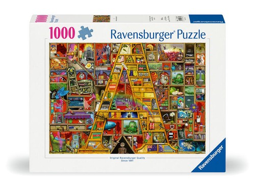 Ravensburger Puzzle 12000333 - Awsome Alphabet A - 1000 Teile Puzzle ...