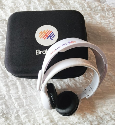 Brain Tap Meditation Performance Stress Sound Light Headset | eBay