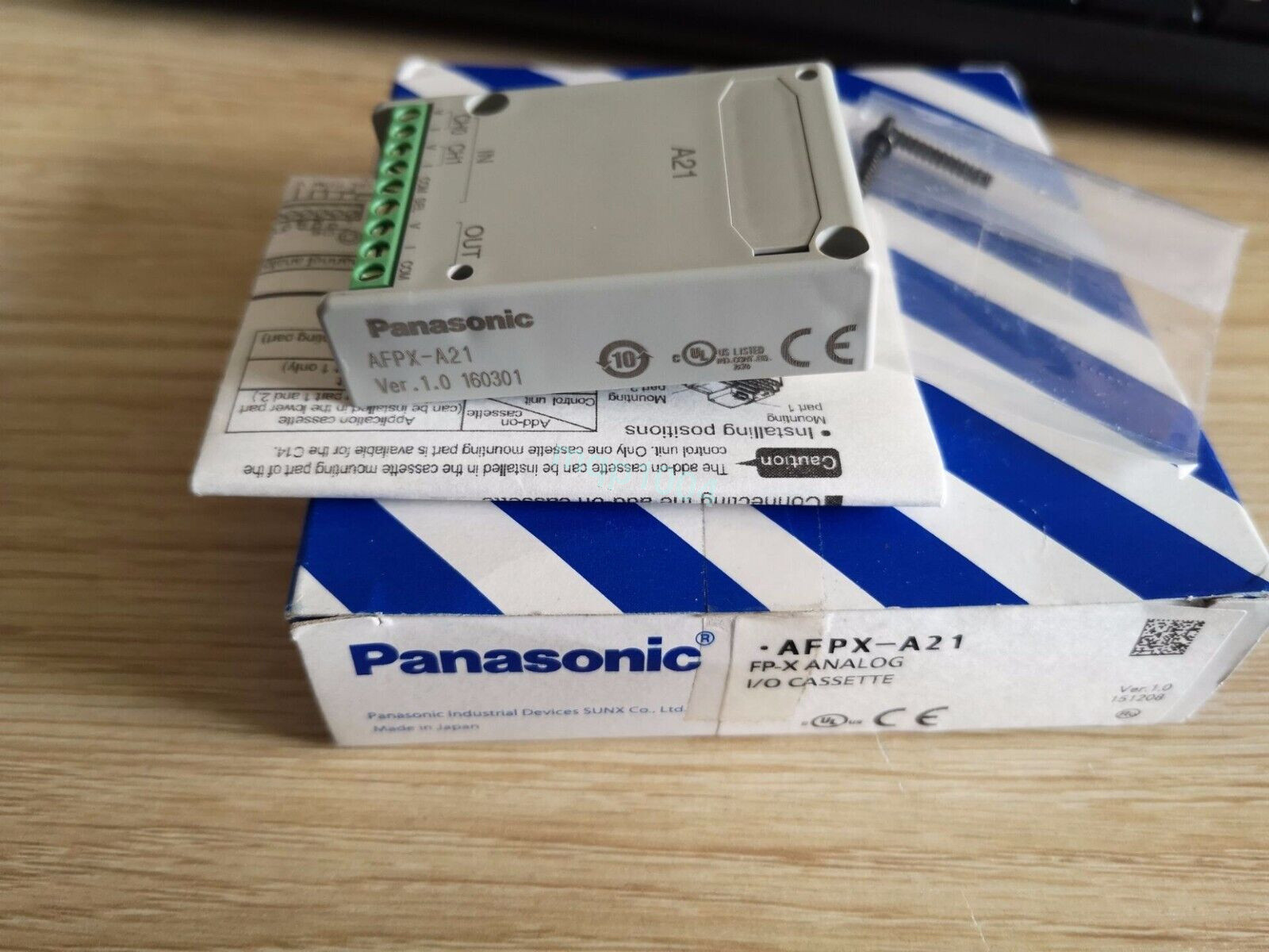 1PC Original Panasonic AFPX-A21 Analog I/O Cassette New in box | eBay