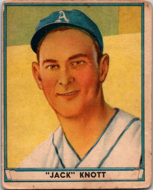 1941 Play Ball #68 Jack Knott Baseball Card 3O | eBay