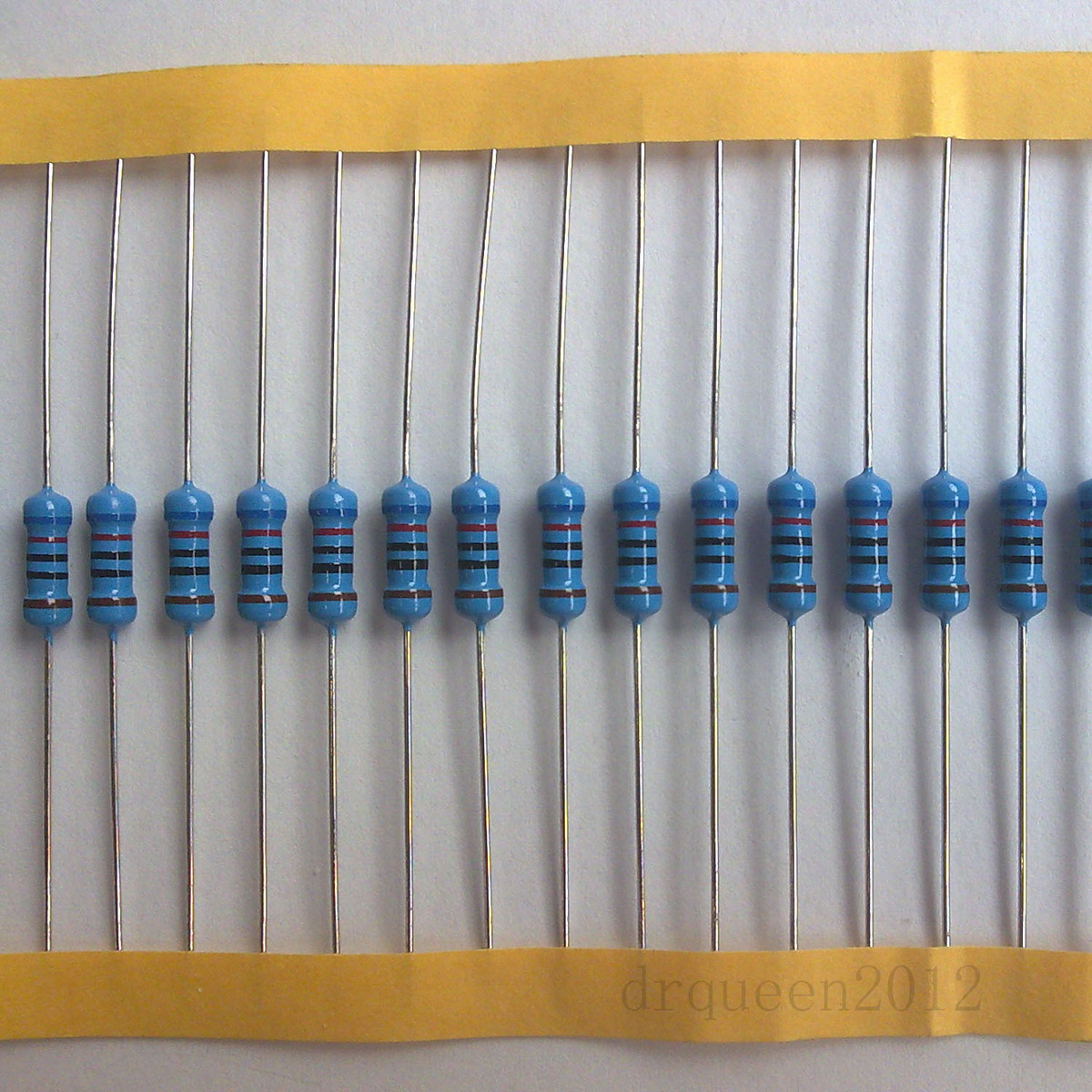 New 100pcs x 1/4W Watt 13K ohm 13K Ω Metal Film Resistor 0.25W 1% ...