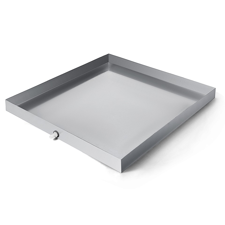 25/30/32 in Washing Machine Pan Under Washer Tray Drip Drain Stainless ...