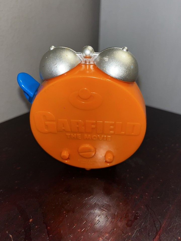 VTG Garfield The Movie Fortune Telling Toy Alarm Clock 2004 working | eBay