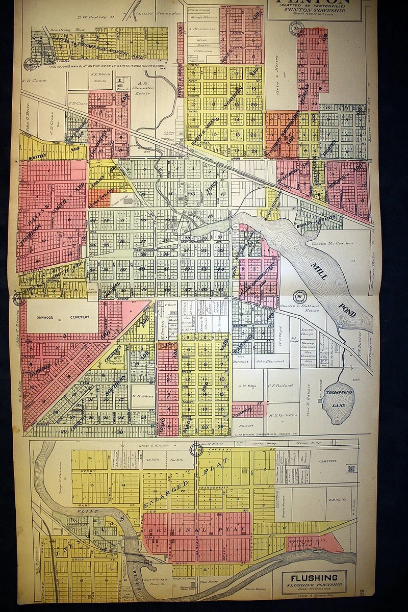 Map Of Genesee County Michigan