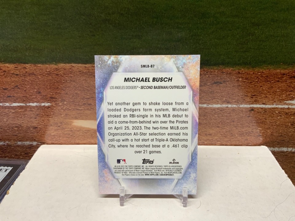 2023 Topps Update Stars of MLB Michael Busch L.A. Dodgers | eBay