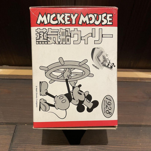 [Price Reduced] Steamboat Willie Mickey Mouse 60th Anniversary Tin Toy ...