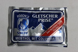 Gletscherprise Snuff Schnupftabak 5 X 25 g Frisch und OVP Gletscher ...