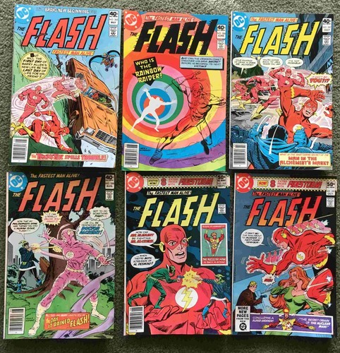 Lot of 16 DC Flash Comic Books, 1980 to 1981, Issues 285-300!! | eBay