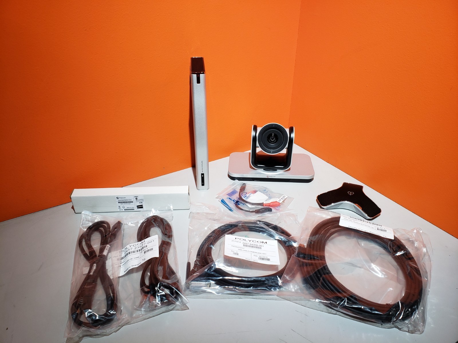 Polycom RPG 500 1080p 6.1.7 Complete w/ MP, Skype,TIP, MPTZ-10 12x ...