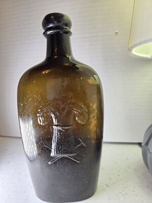 Westford Glass Co Pint Flask | eBay