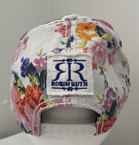 Robin Ruth Womens Floral Roma Embroidered Baseball Hat One size | eBay