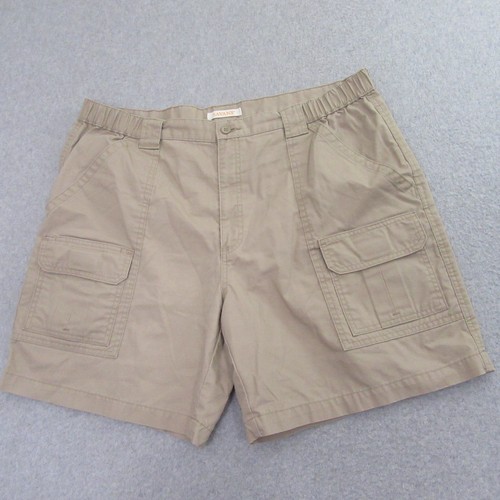 Savane Mens Cargo Shorts 40 x 7 Beige Khaki Hiking Fishing Outdoor ...
