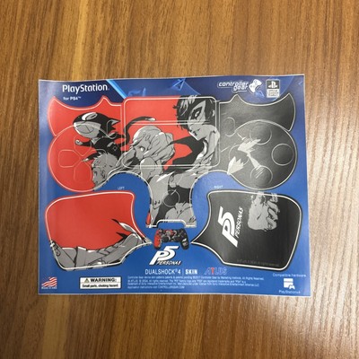 PERSONA 5 - DualShock Controller Gear Skin **Authentic** for Sony ...