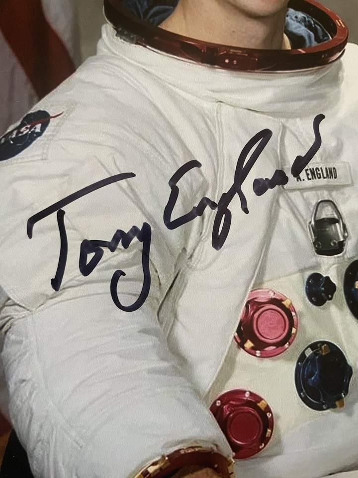 Tony England signed 8x10 Photo NASA Astronaut AUTOGRAPH | eBay