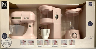 Member's Mark 3-Piece Gourmet Kitchen Appliances Playset, Ages 3+, Pink ...