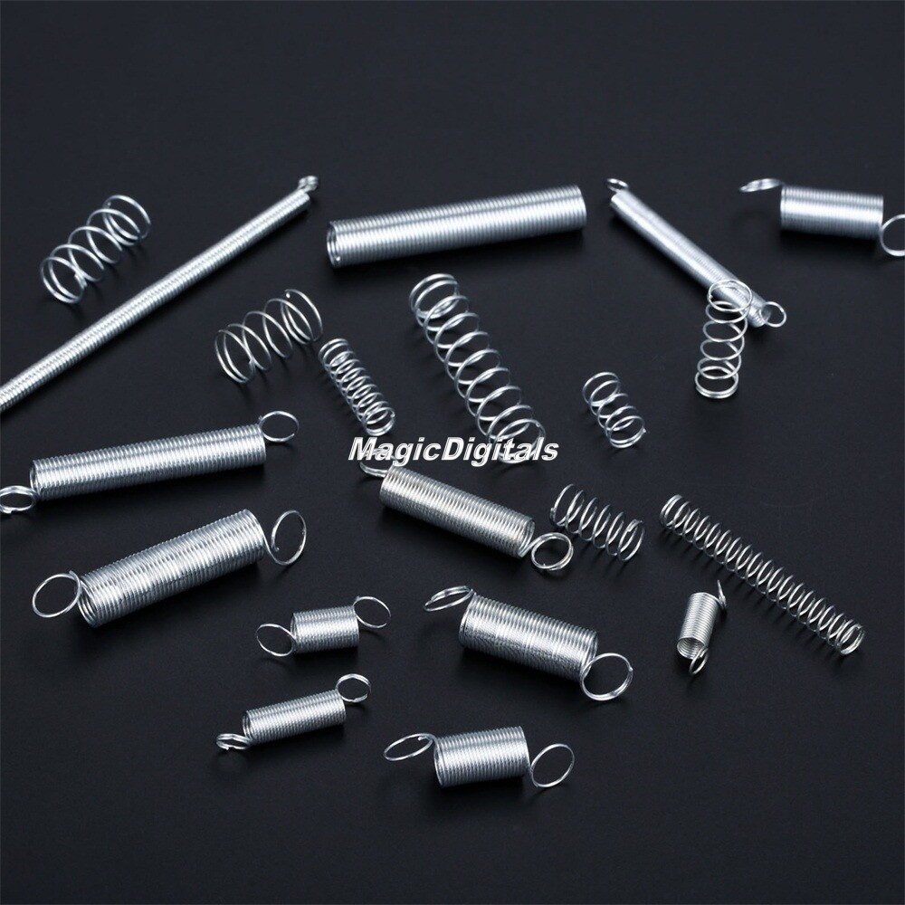 200X Useful Assorted Coil Spring Small Metal Loose Steel Springs ...
