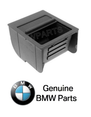 For BMW Center Console Insert coin Storage tray Black Genuine 51 16 8 ...