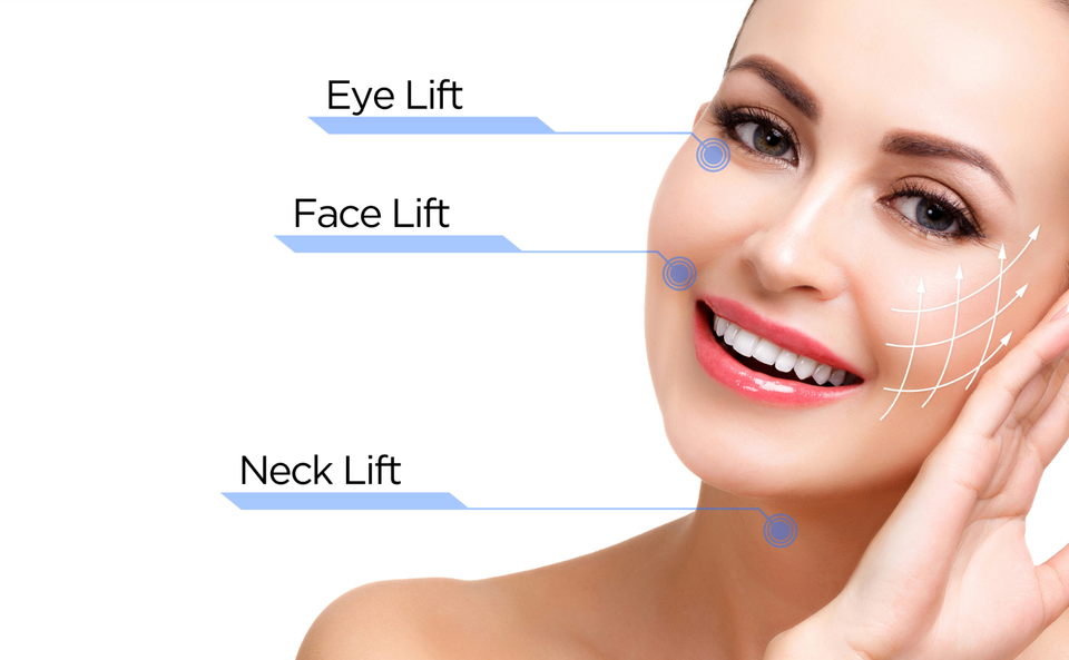 Instant Face Lift and Neck Lift Secret Lift Tapes Refill 40 Piece Set ...