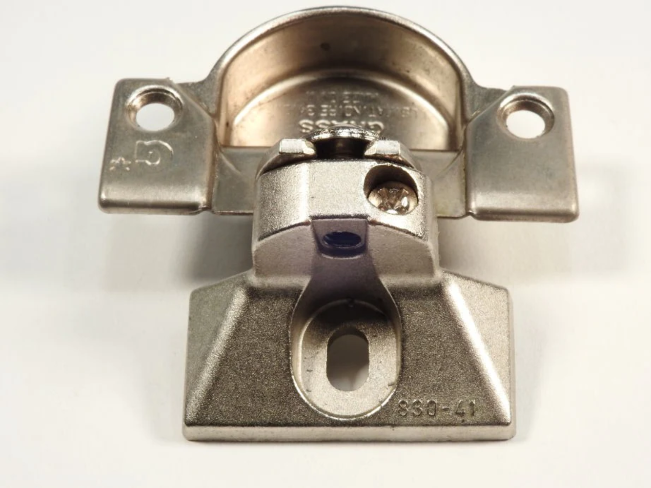 Grass 850 hinge with 830-41 Nickel mounting plate - Complete Hinge | eBay