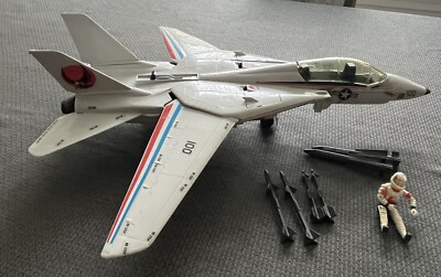 Hasbro 1983 - GI Joe Skystriker XP-14F w/Pilot, ARAH Combat Jet | eBay