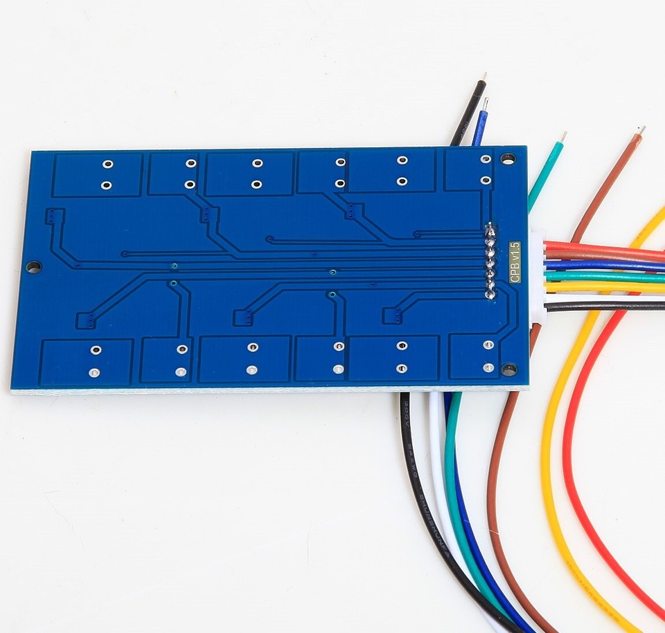 Maxwell Farad Super Capacitor Balancing Circuit For 6 x 2.7V in Series ...