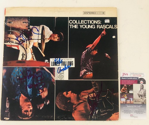 THE YOUNG RASCALS Autograph Signed "Collections: The Young Rascals" X 4 ...